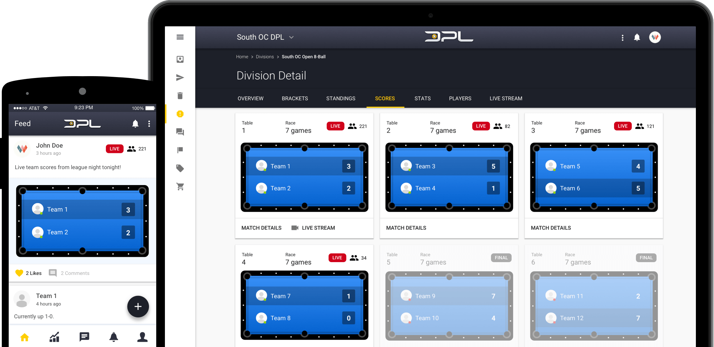 Digital Pool League (DPL)